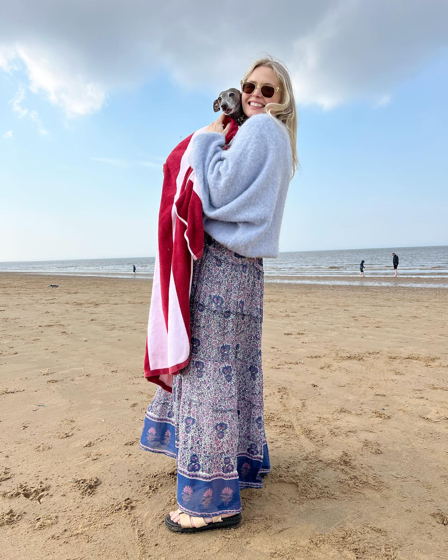 Laura Coleman's feet