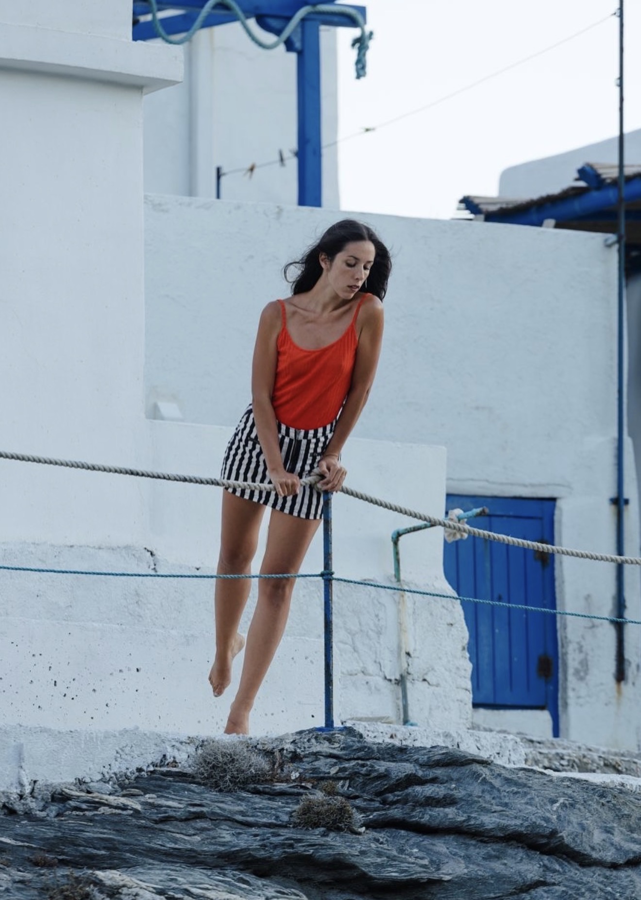 Lauriane Sallin's feet