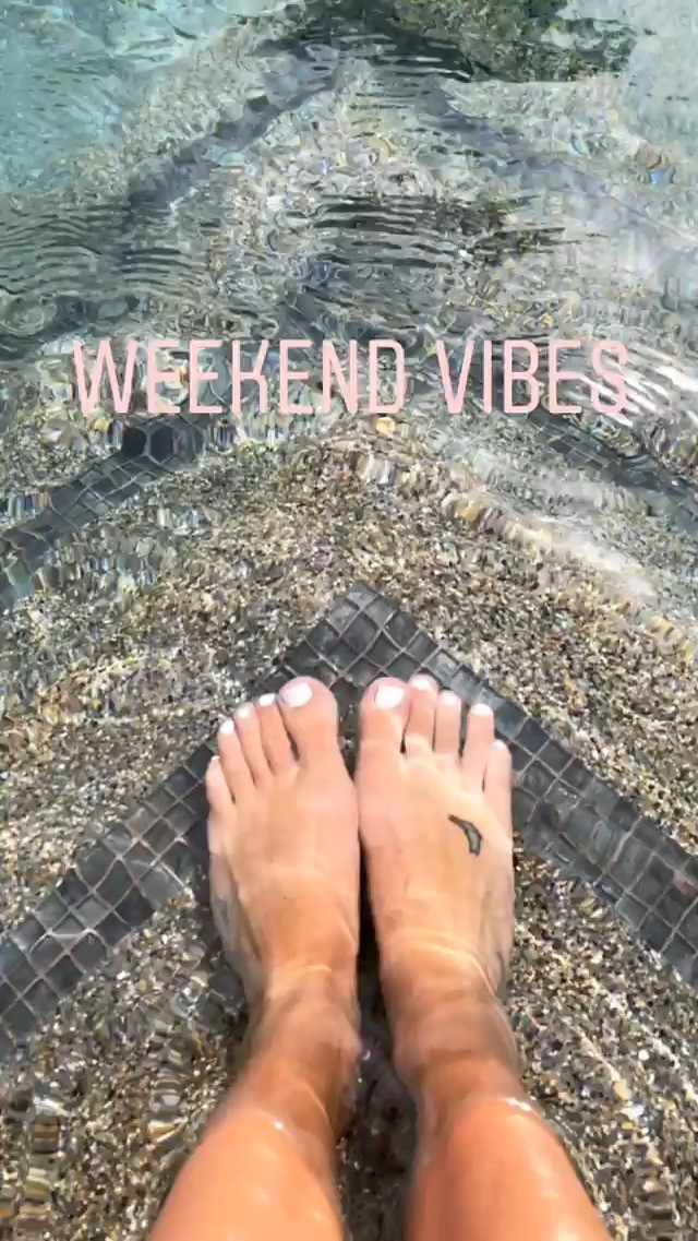 Lea Micheles Feet 