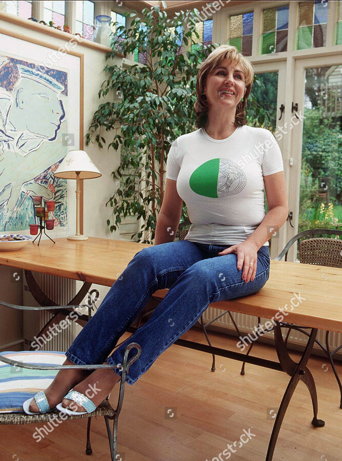 Lesley Garrett's feet