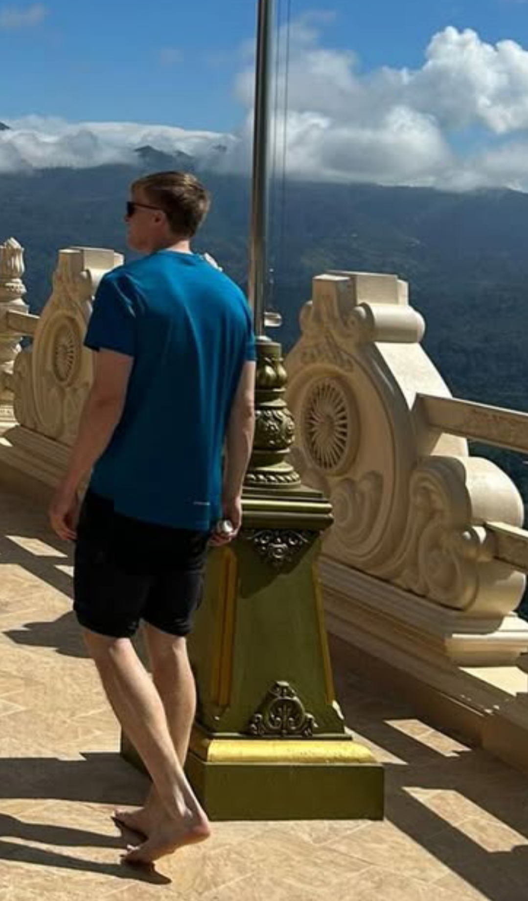Liam Carpenter's feet