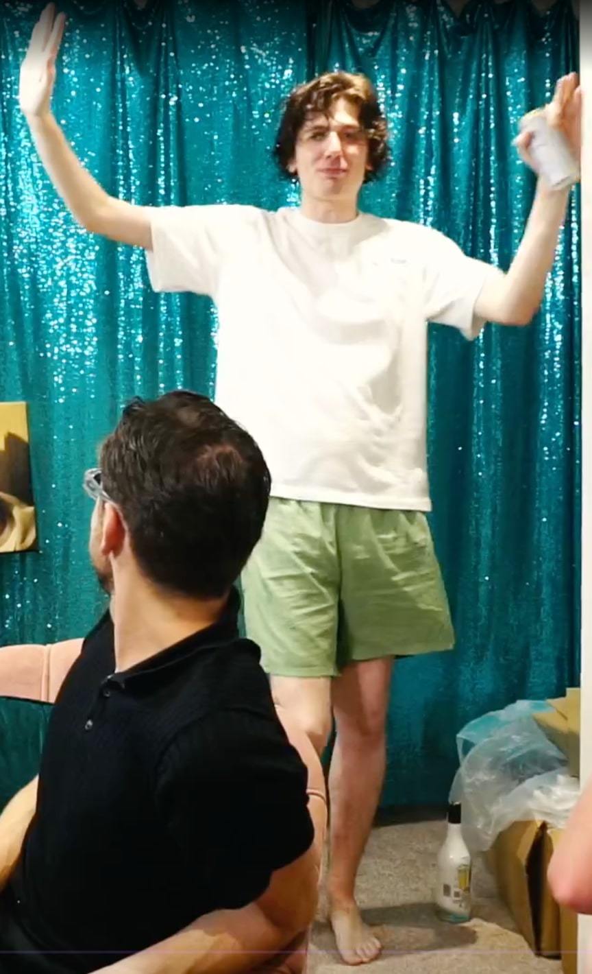 Liam Winter's feet