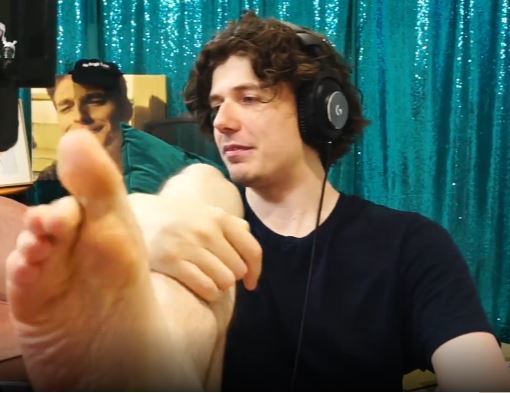 Liam Winter's feet