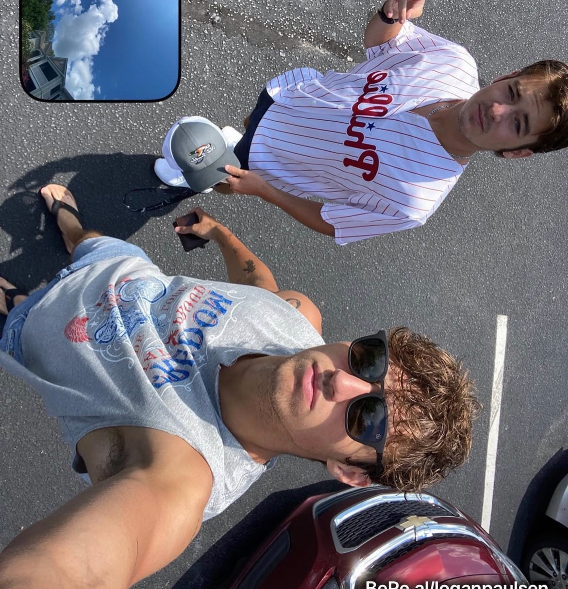 Logan Paulsen's feet