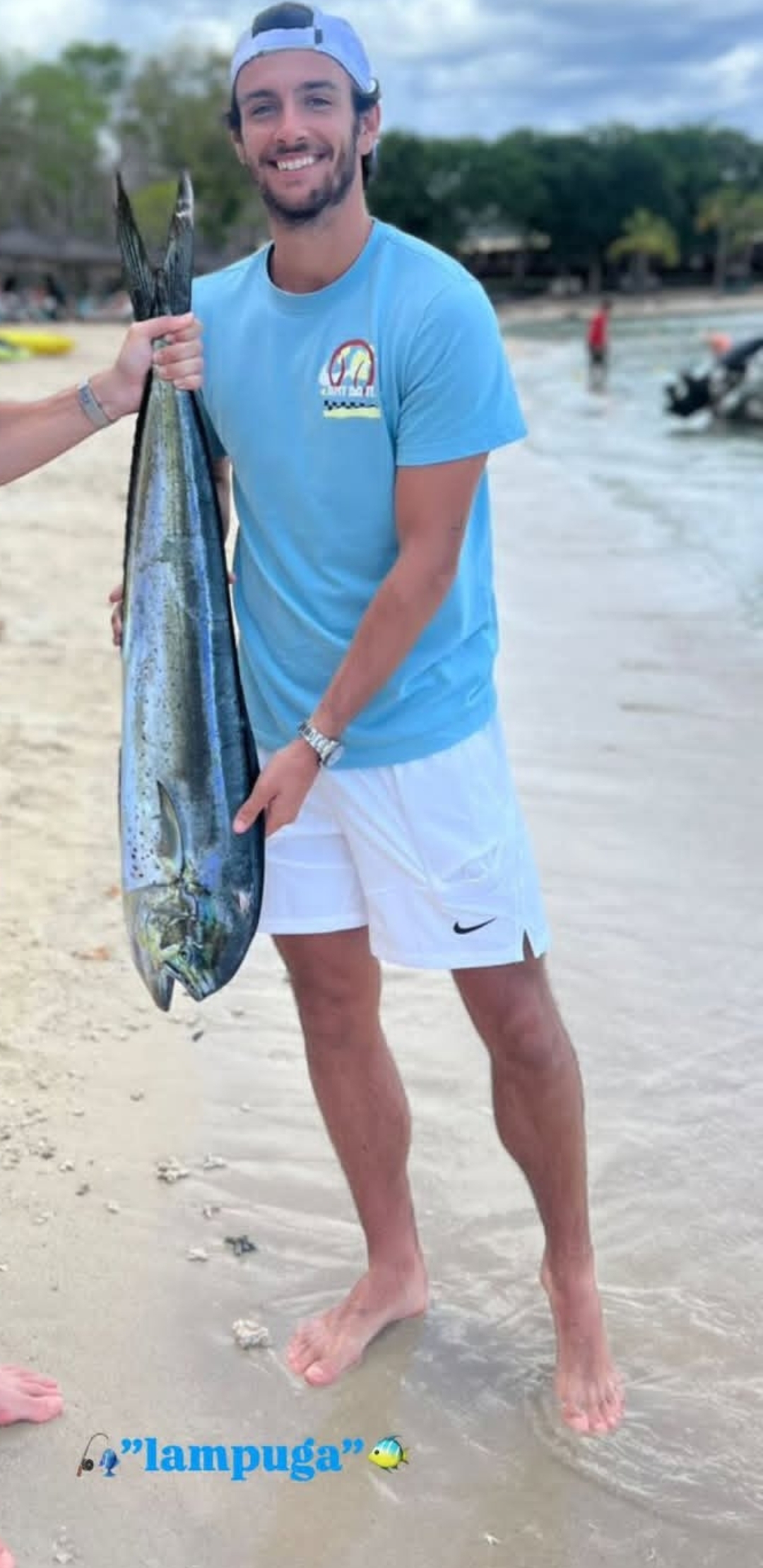 Lorenzo Musetti's feet