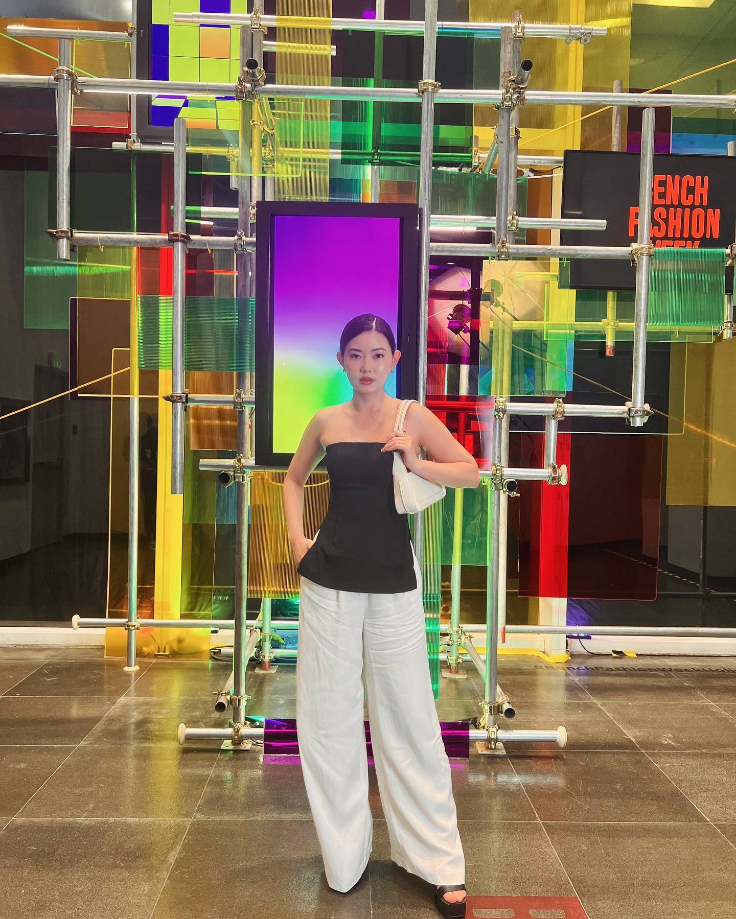 Lorraine Wong's feet