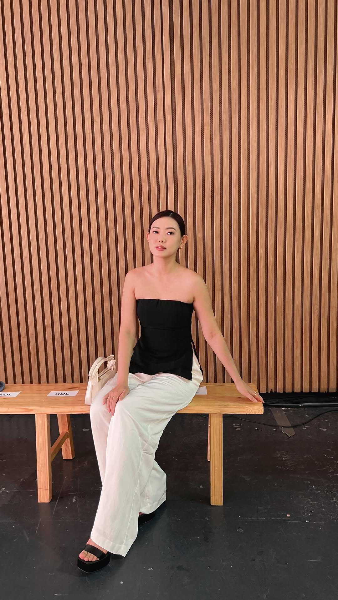 Lorraine Wong's feet