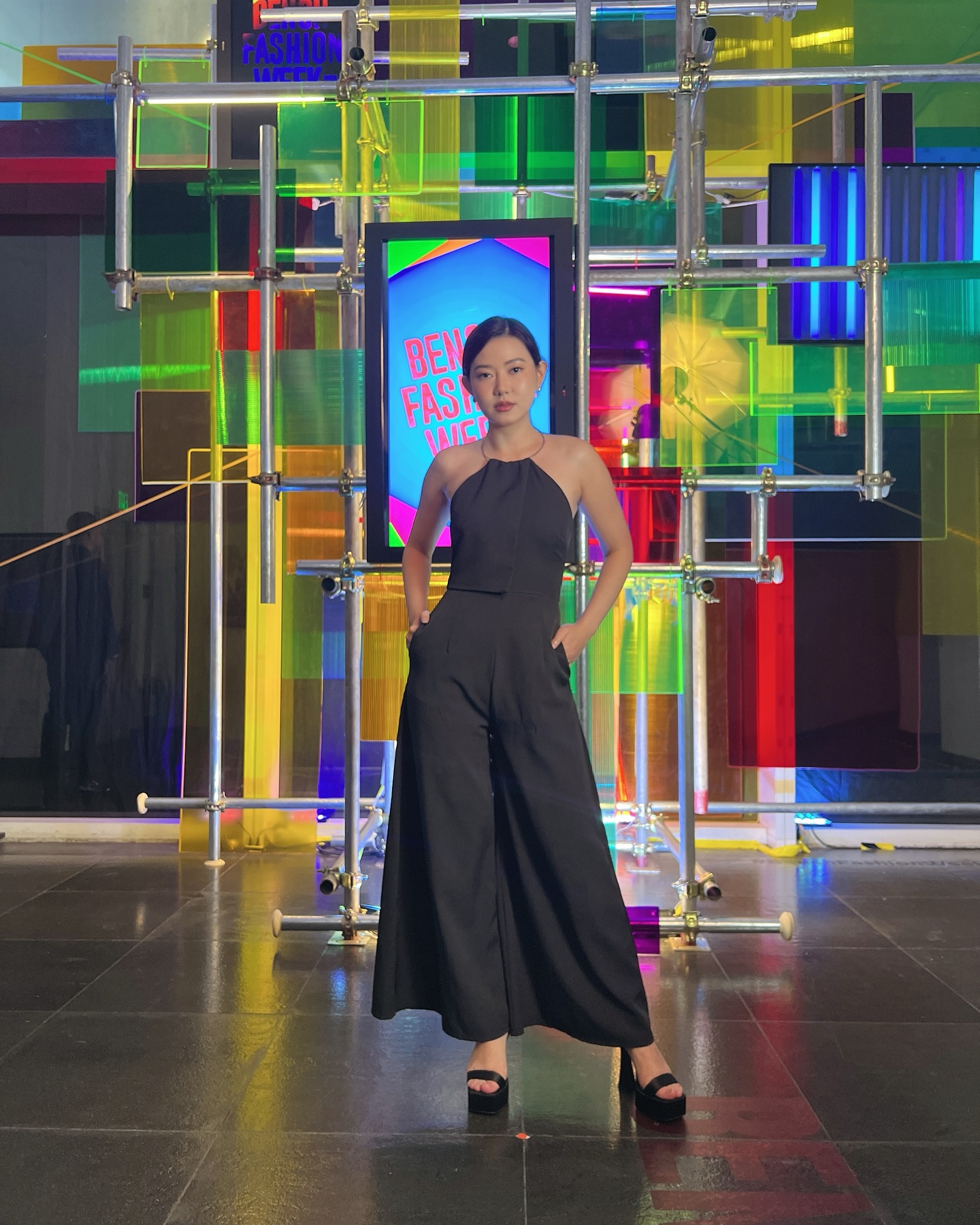 Lorraine Wong's feet