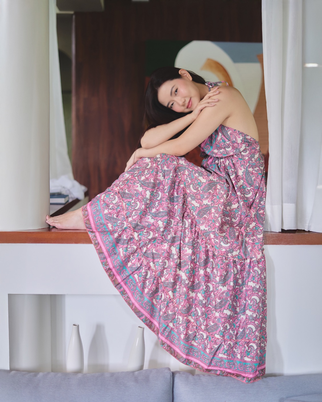 Lorraine Wong's feet