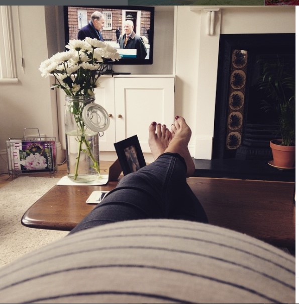 Louisa James's feet