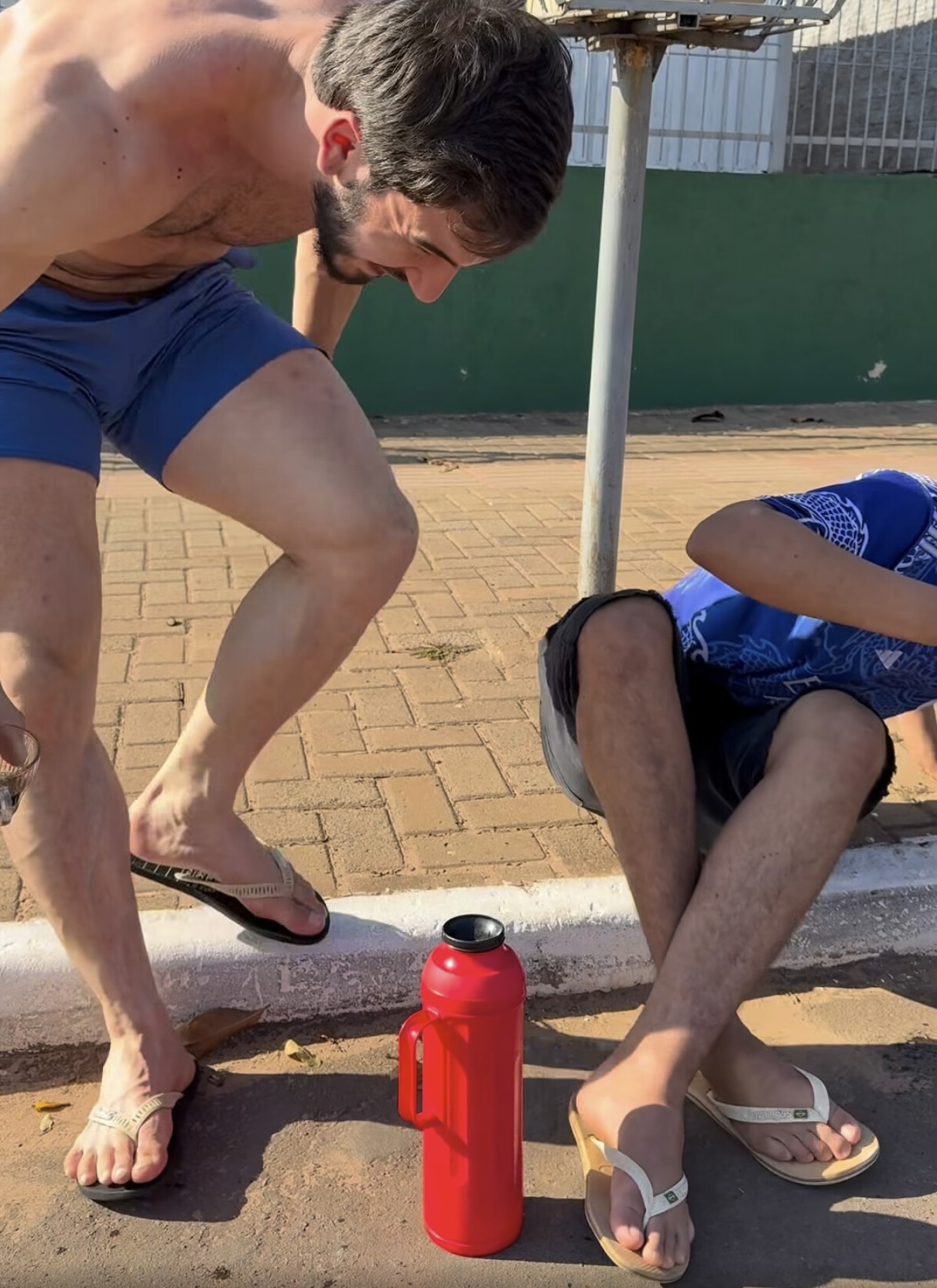 Lucas Décio's feet
