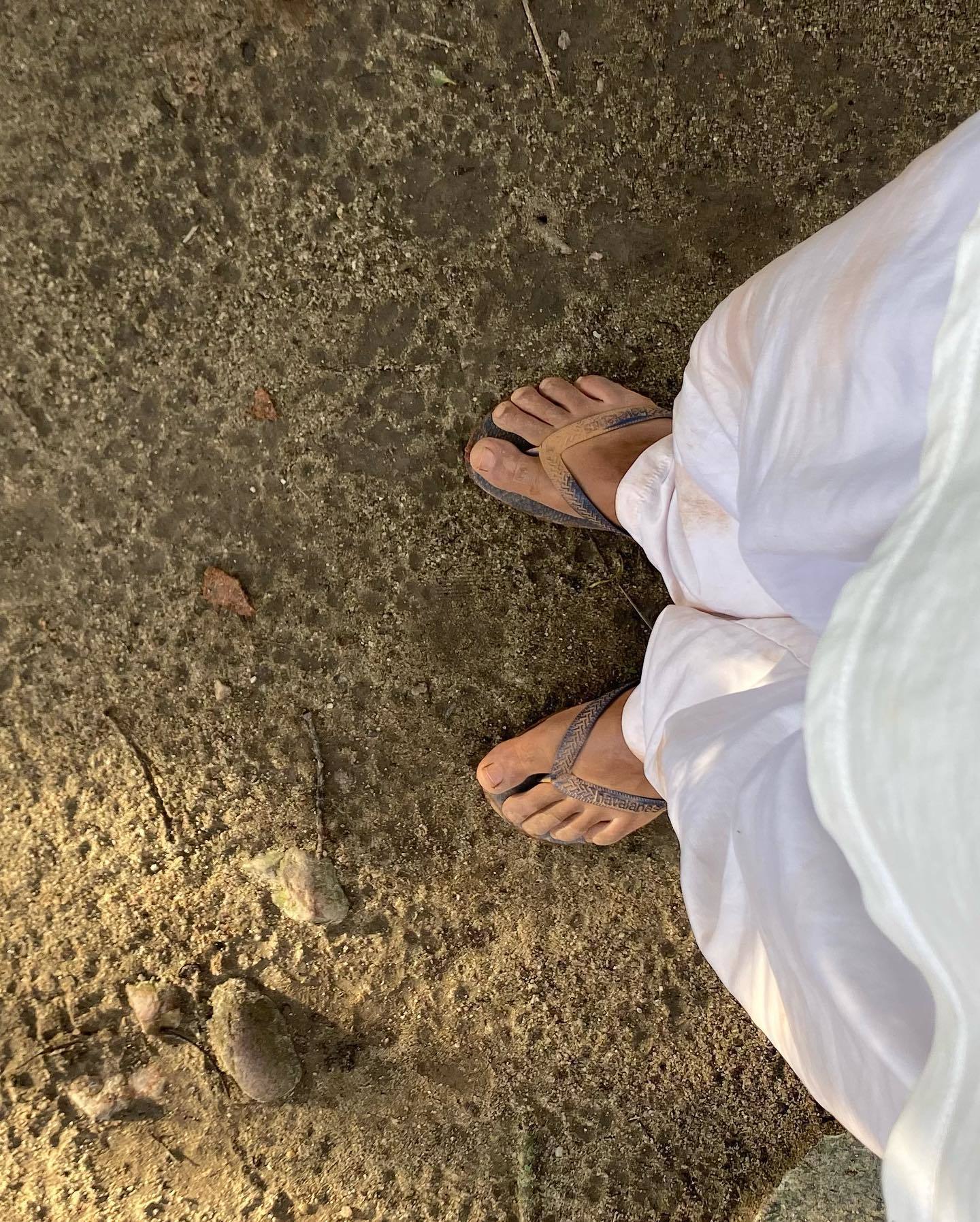 Lucas Wickhaus's feet