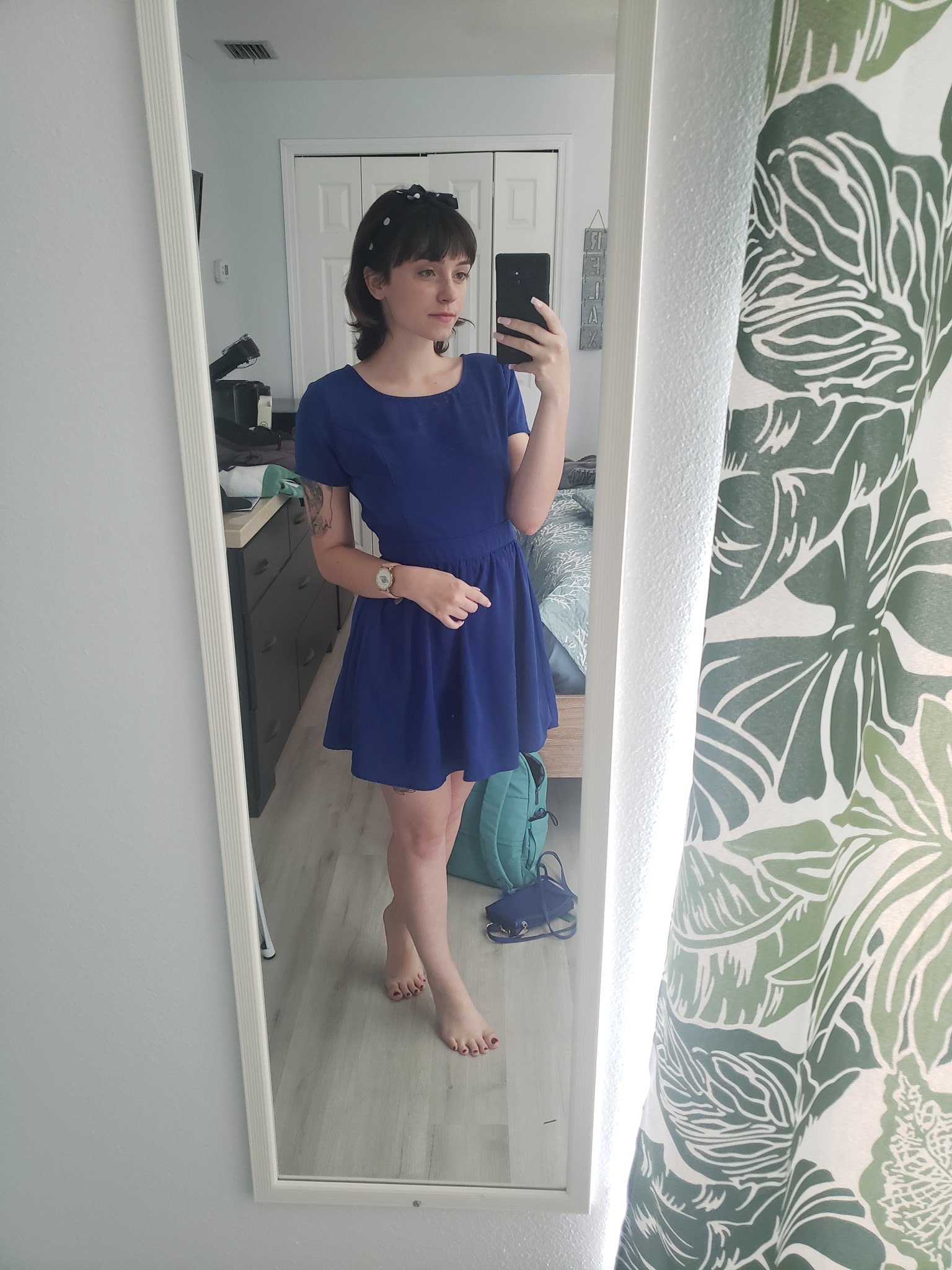 Lucy Lawrence's feet