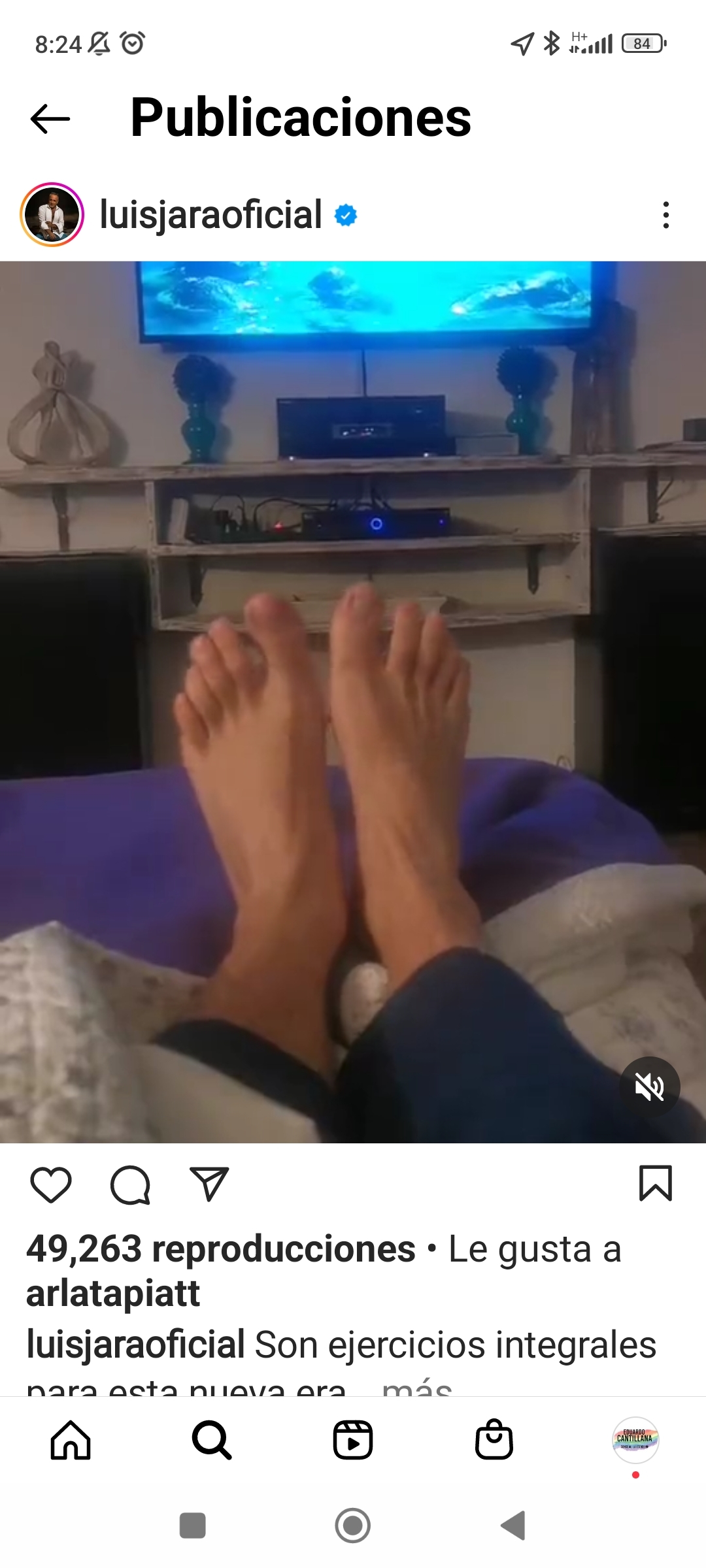 Luis Jaras Feet