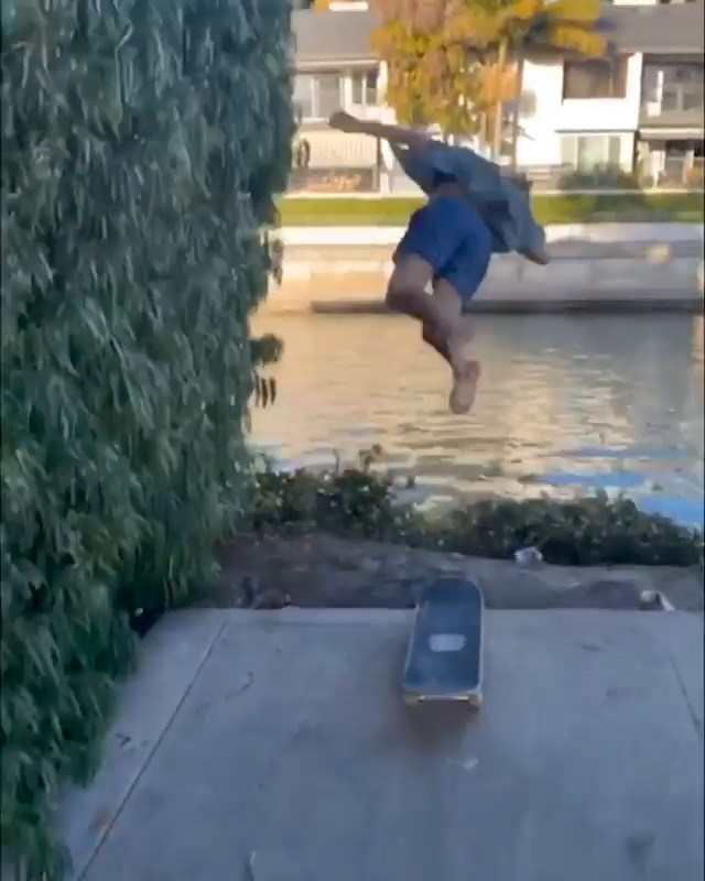 Luke Eich's feet