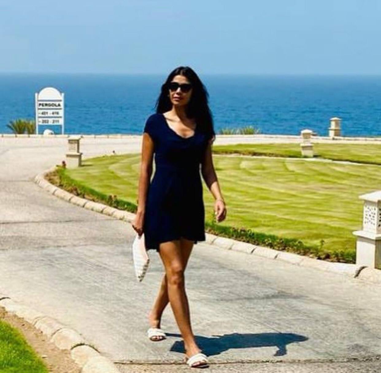 Maha Nassar's feet