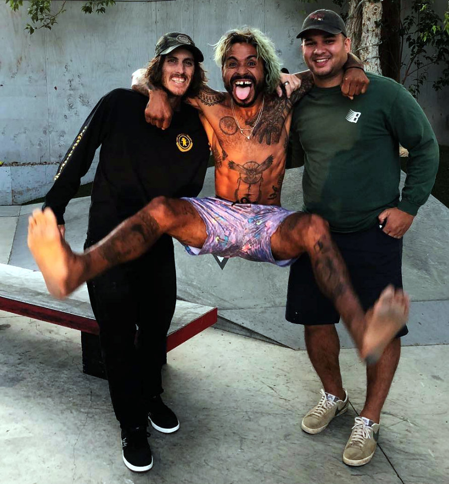 Manny Santiago's feet