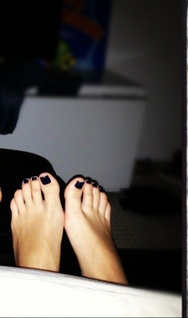 María Gabriela de Faría's Feet