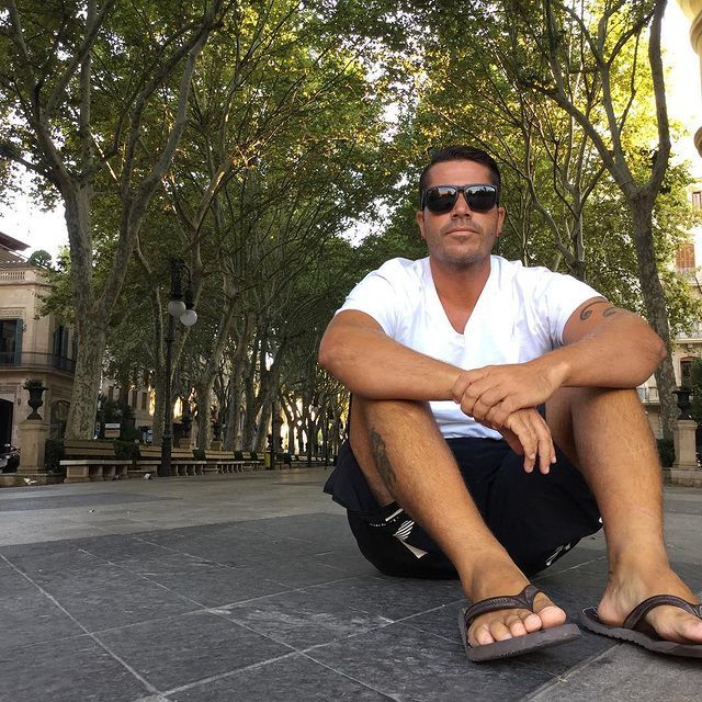 Marcos Spaziani's feet
