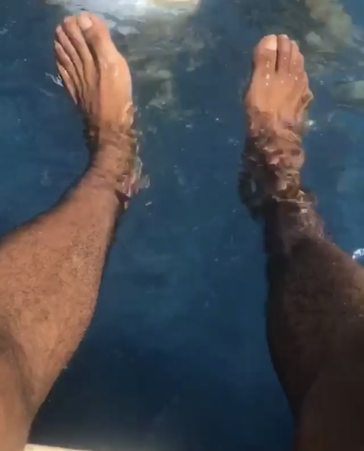 Marcus T. Paulk's feet