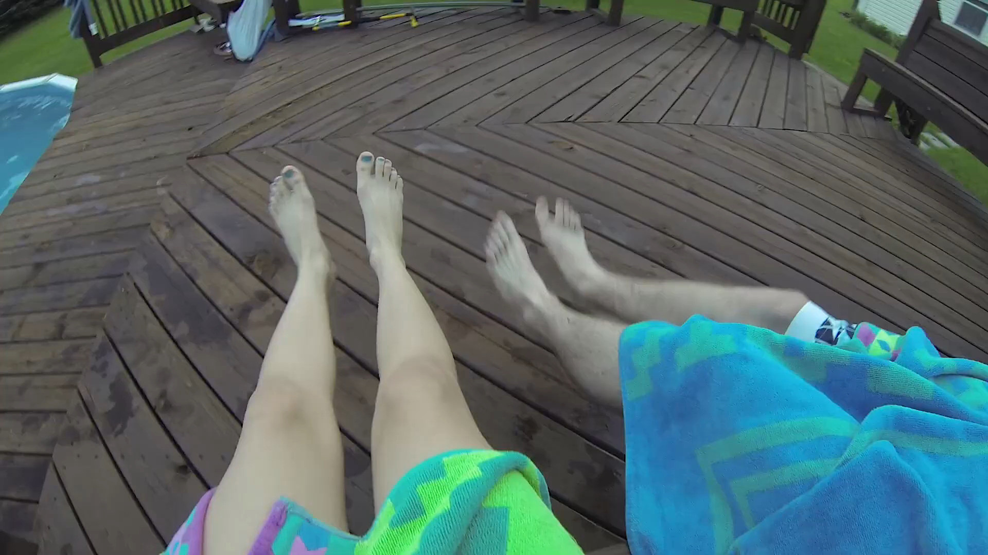 Marlaina Smith's feet