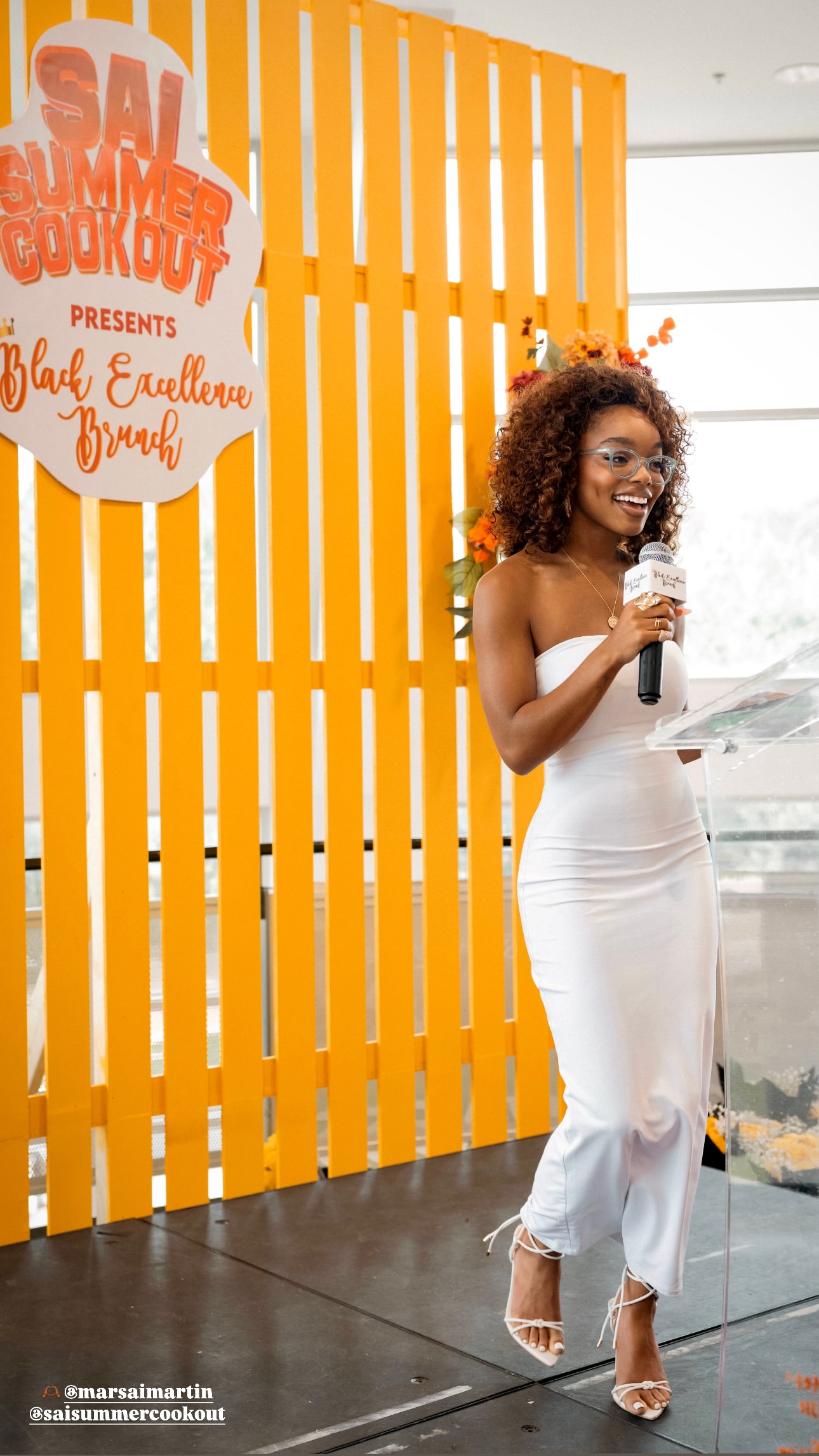 Marsai Martin's feet