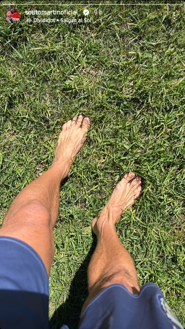 Martin Souto's feet