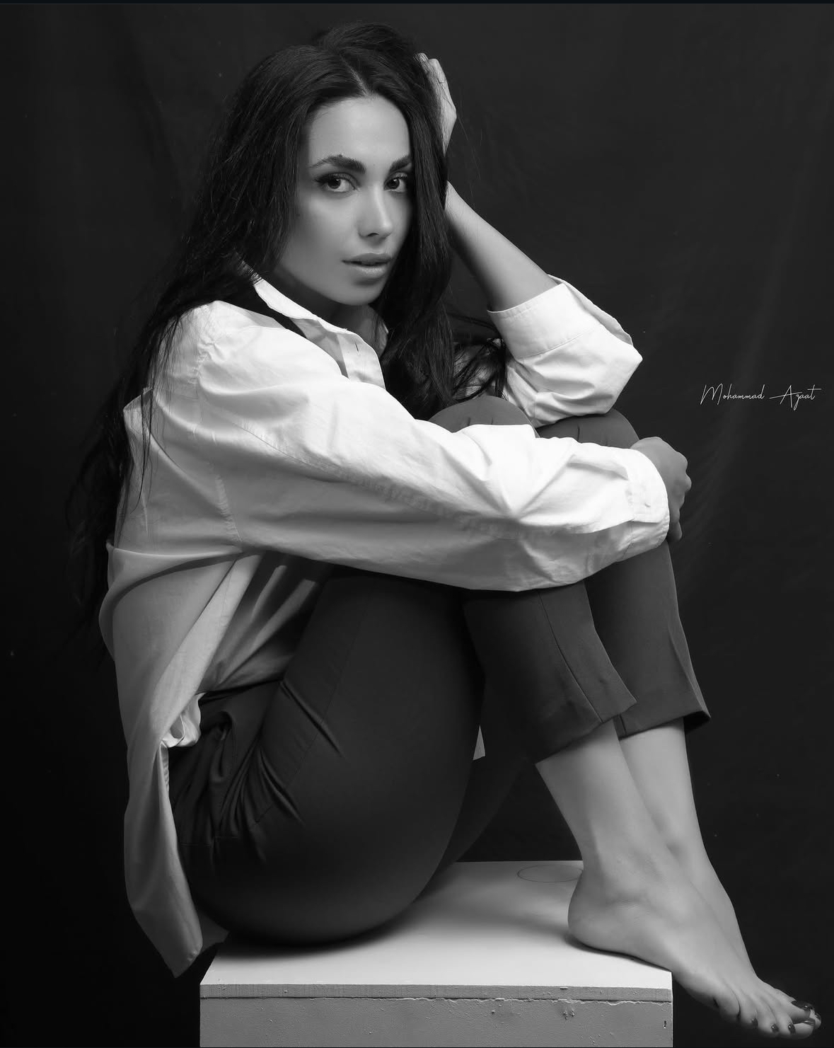 Marwa Badran's feet
