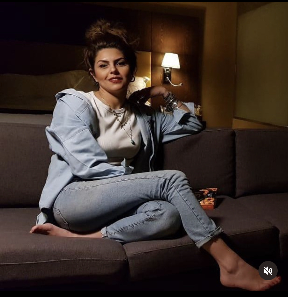 Marwa El Barmawi's feet