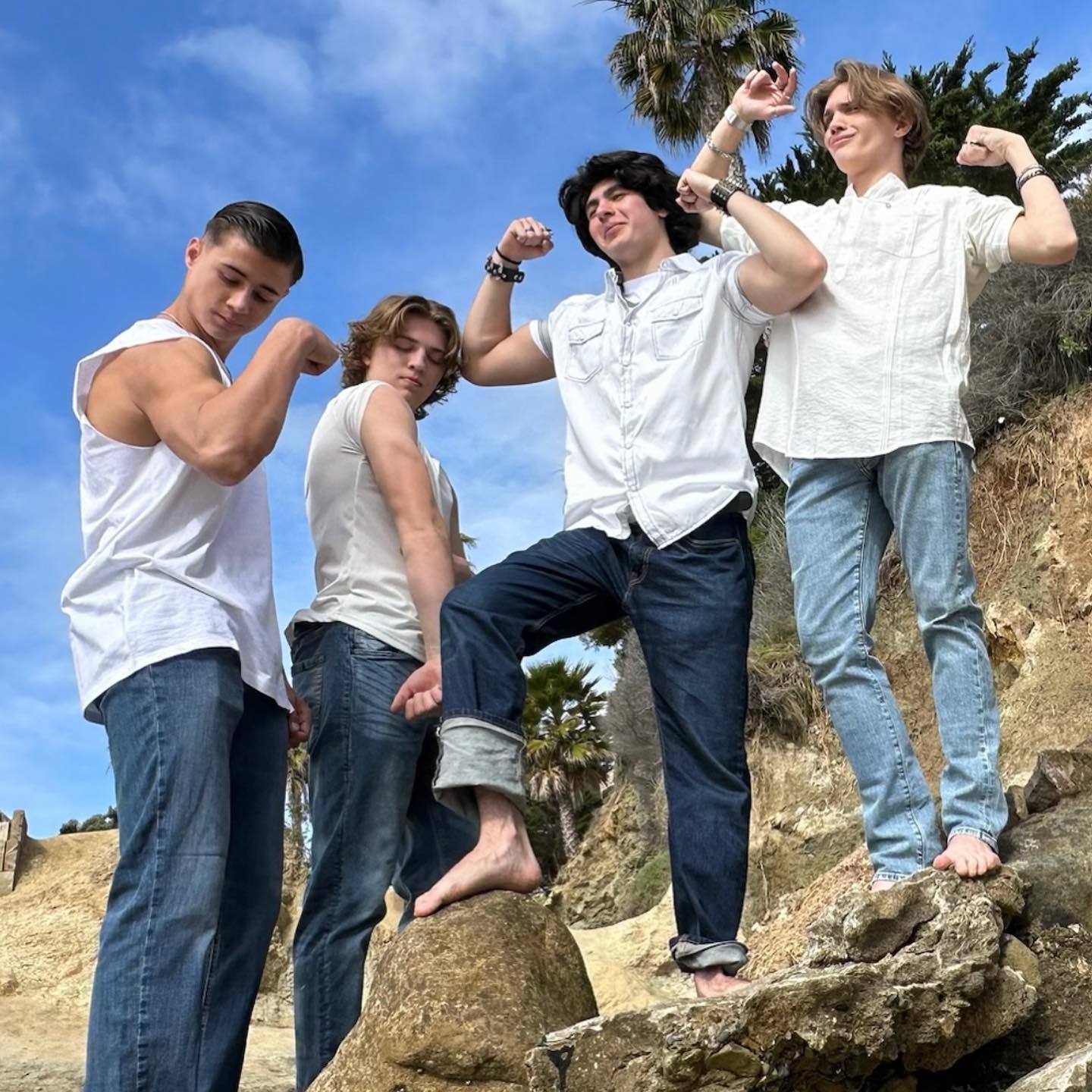 Mason McNulty's feet