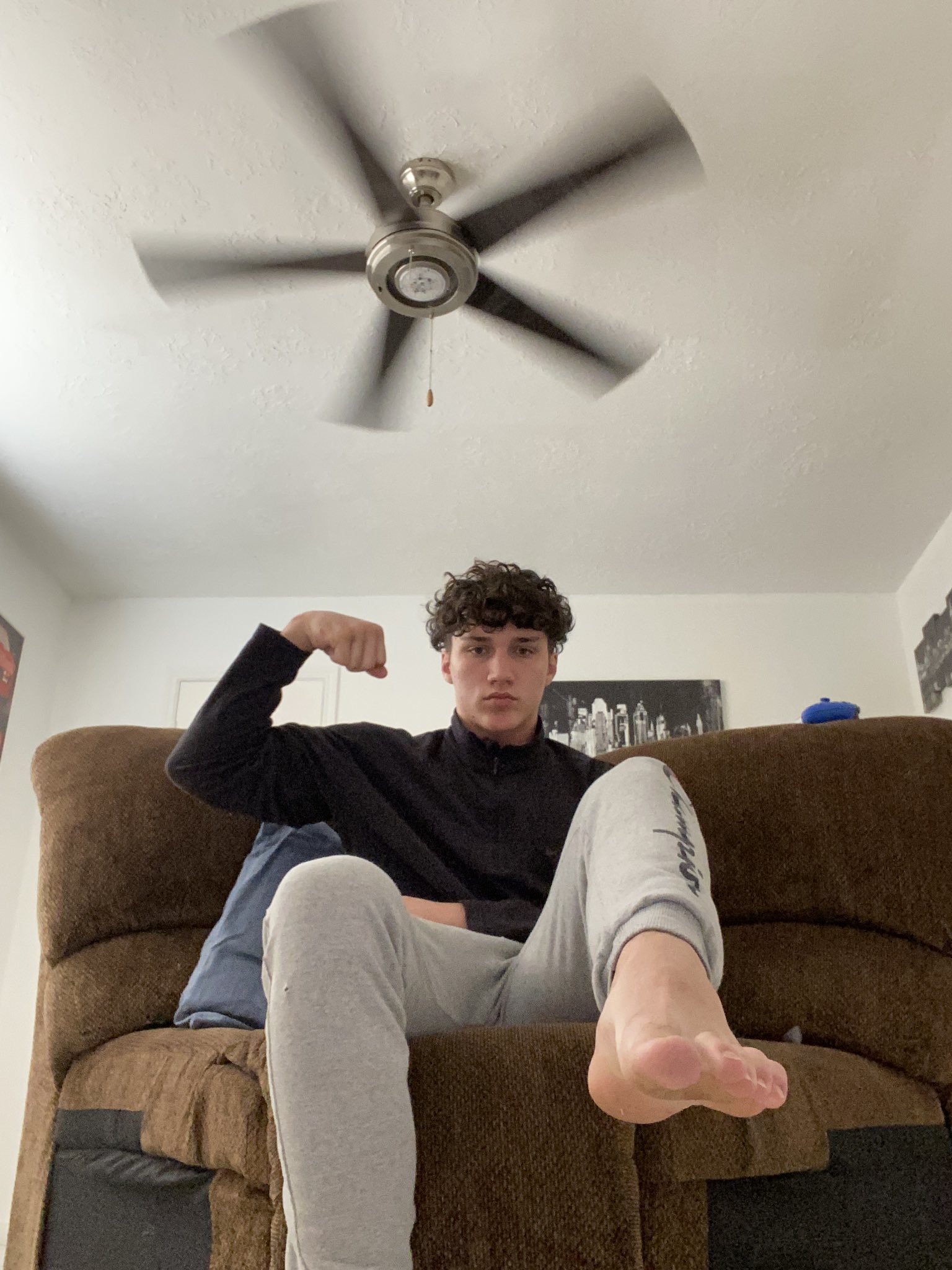 Master Hercules's feet