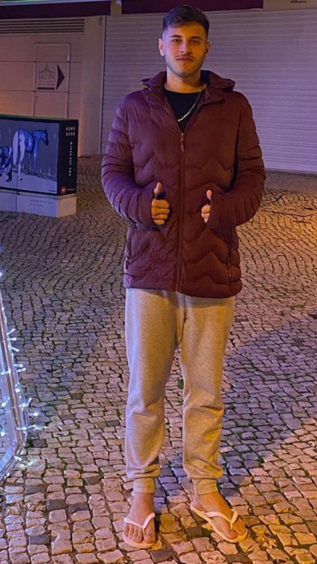 Mateus Teixeira's feet