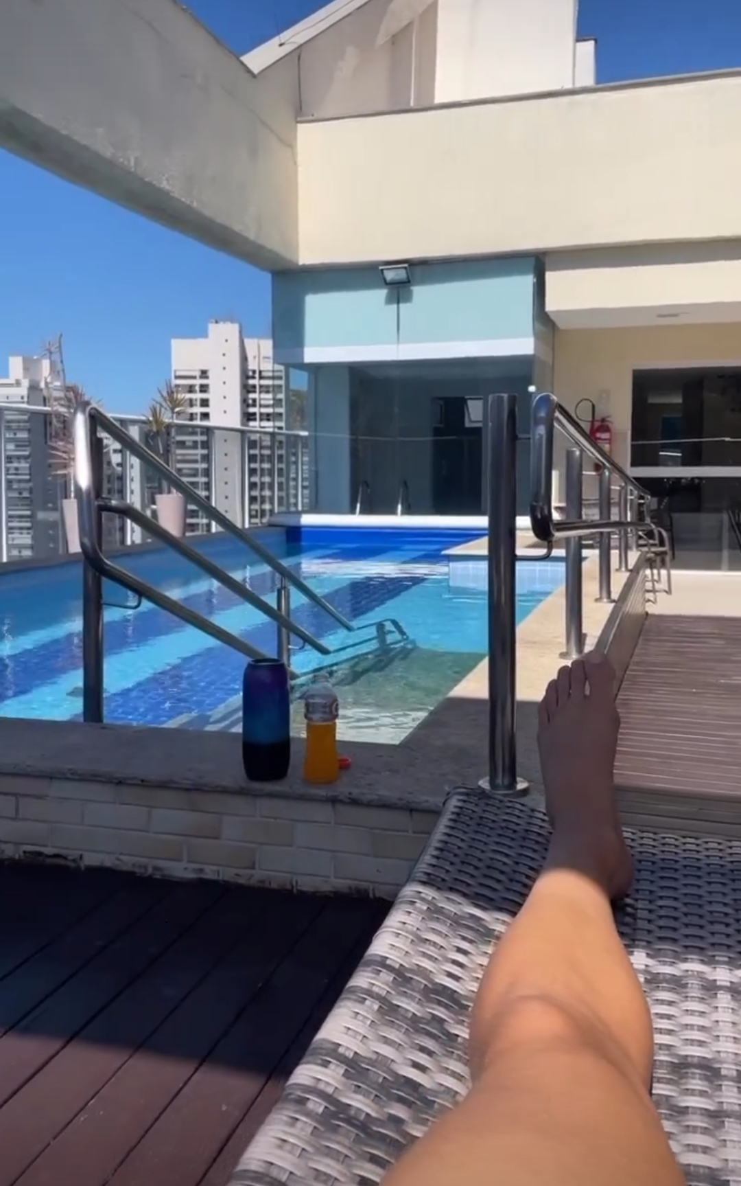 Matheus Magnago's feet