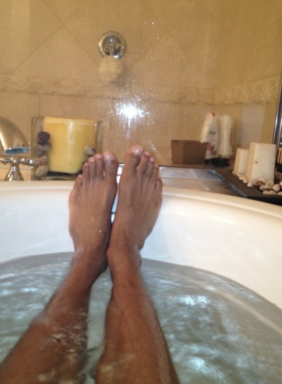 Matt Barnes's feet