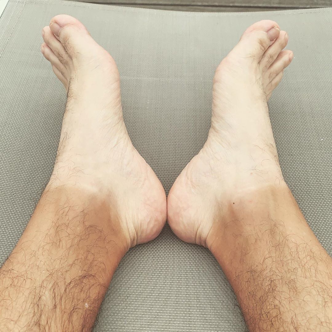 Matt Crabtree's feet