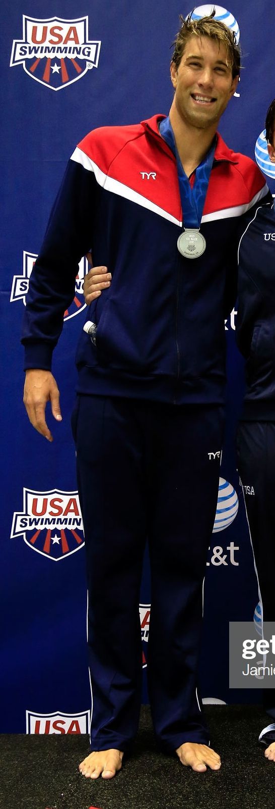 Matt Grevers's feet