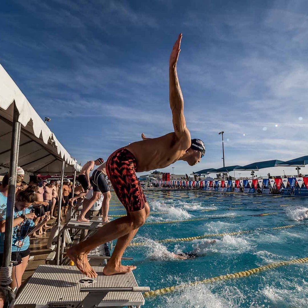 Matt Grevers's feet