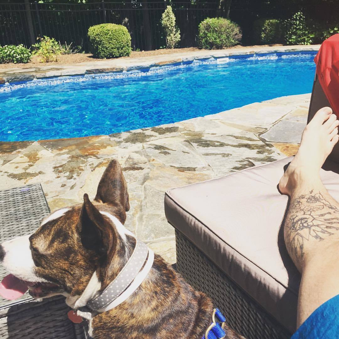 Matt Polinsky's feet