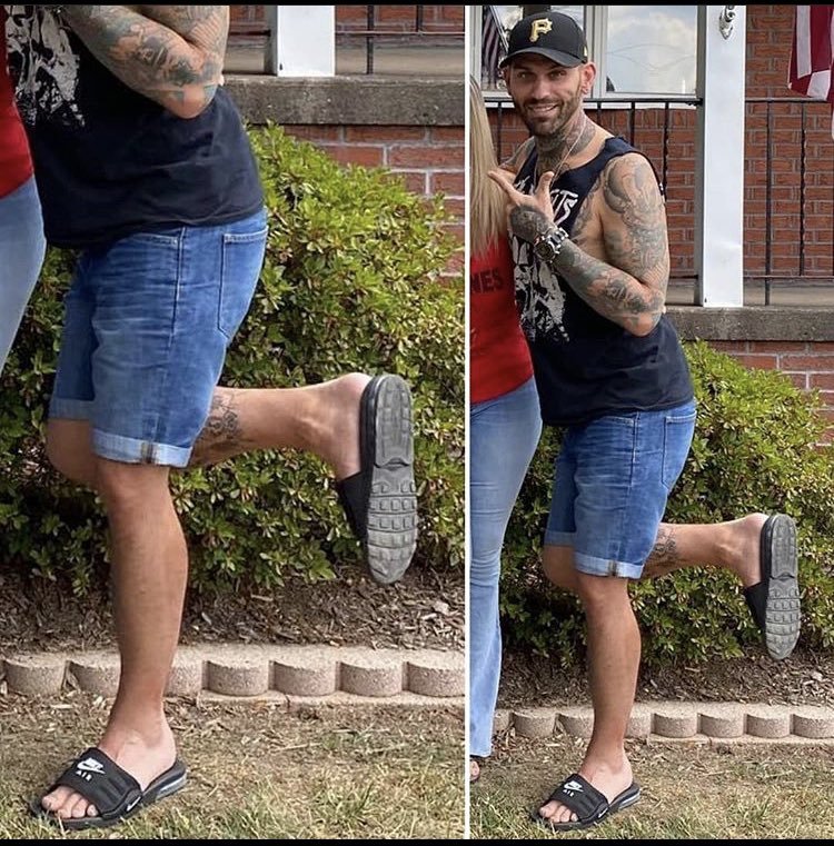 Matt Polinsky's feet