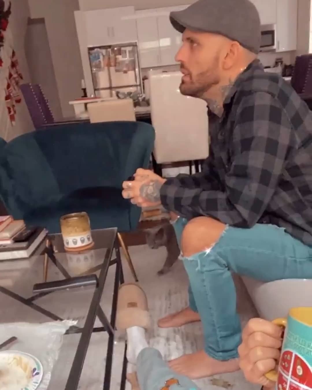 Matt Polinsky's feet