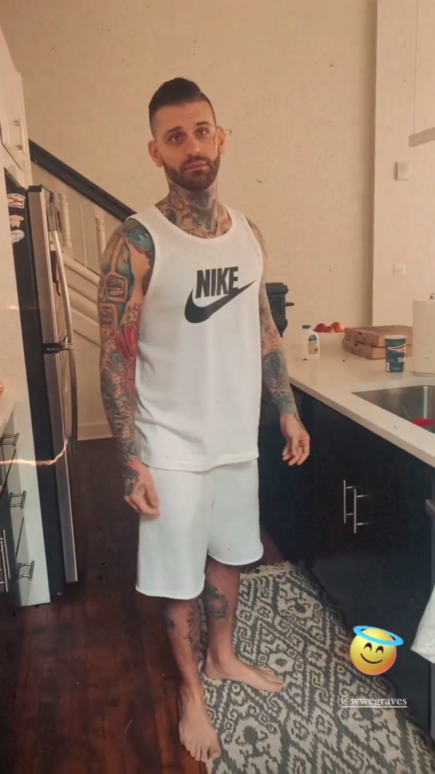 Matt Polinsky's feet