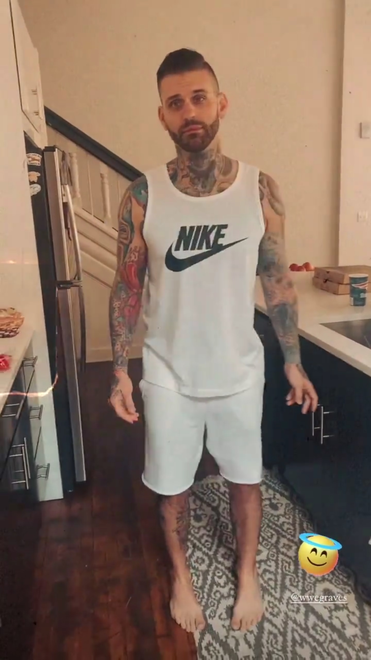 Matt Polinsky's feet