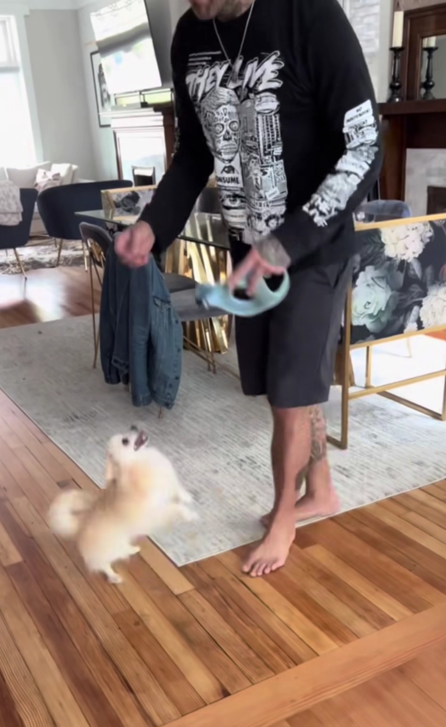 Matt Polinsky's feet