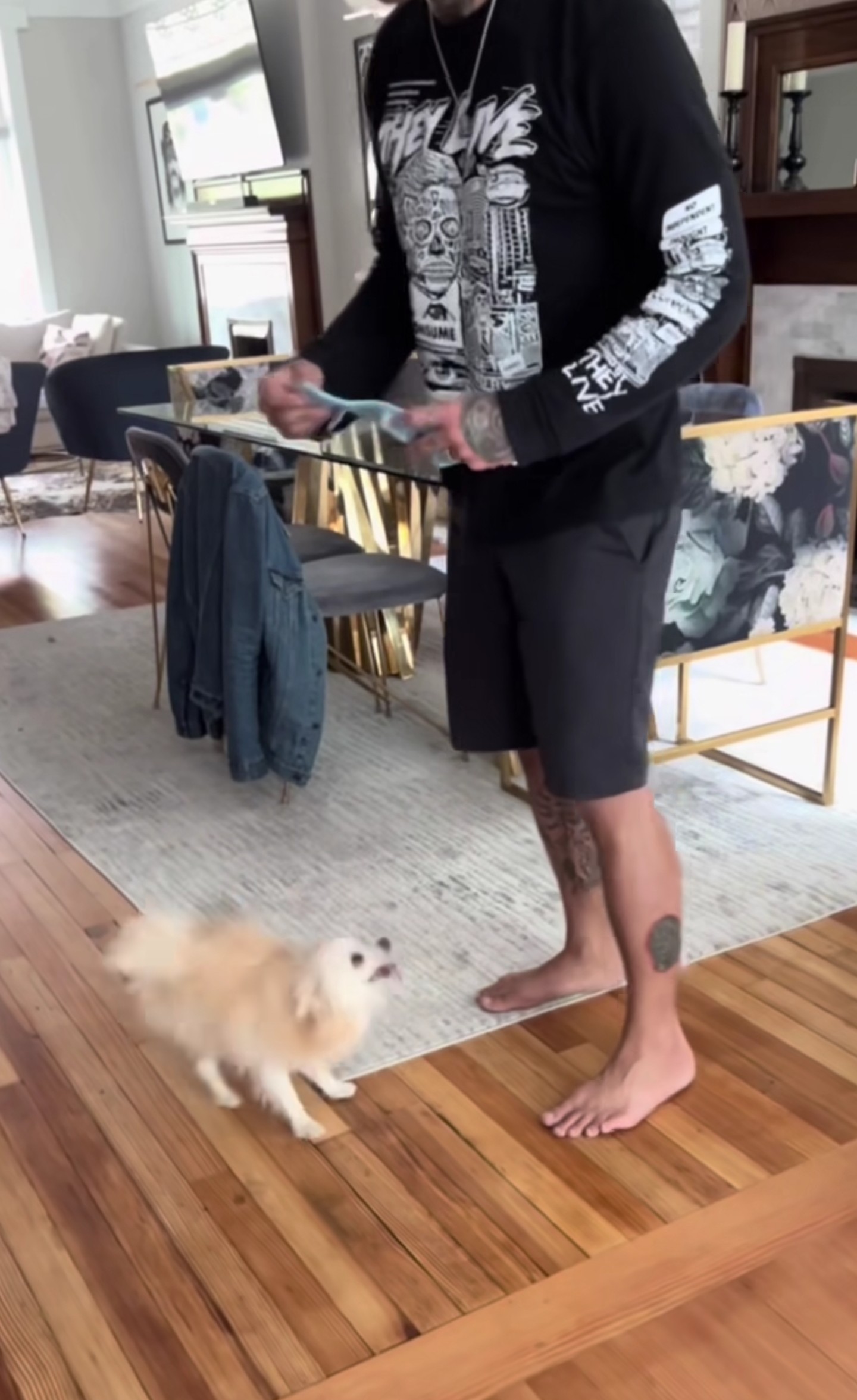 Matt Polinsky's feet