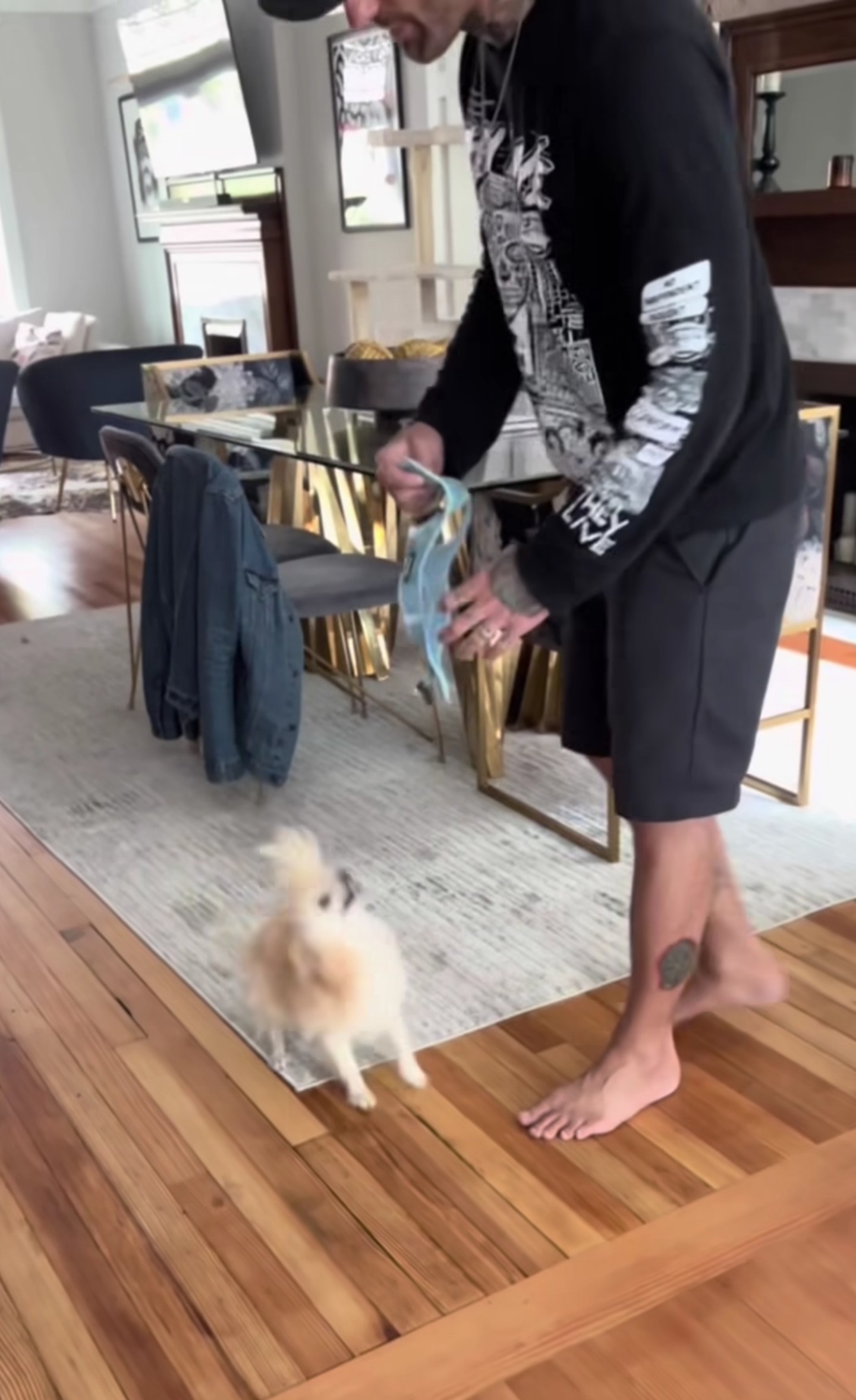 Matt Polinsky's feet