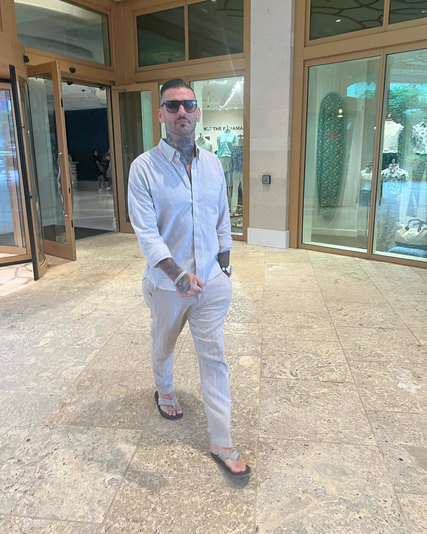 Matt Polinsky's feet