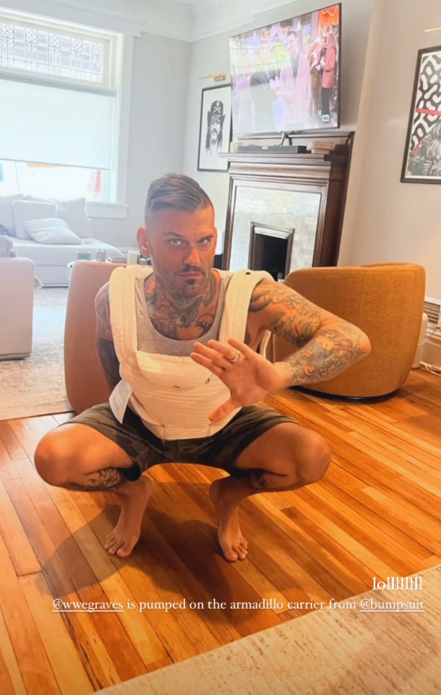 Matt Polinsky's feet