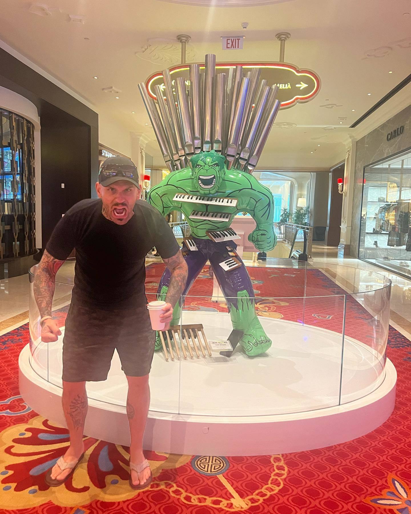 Matt Polinsky's feet