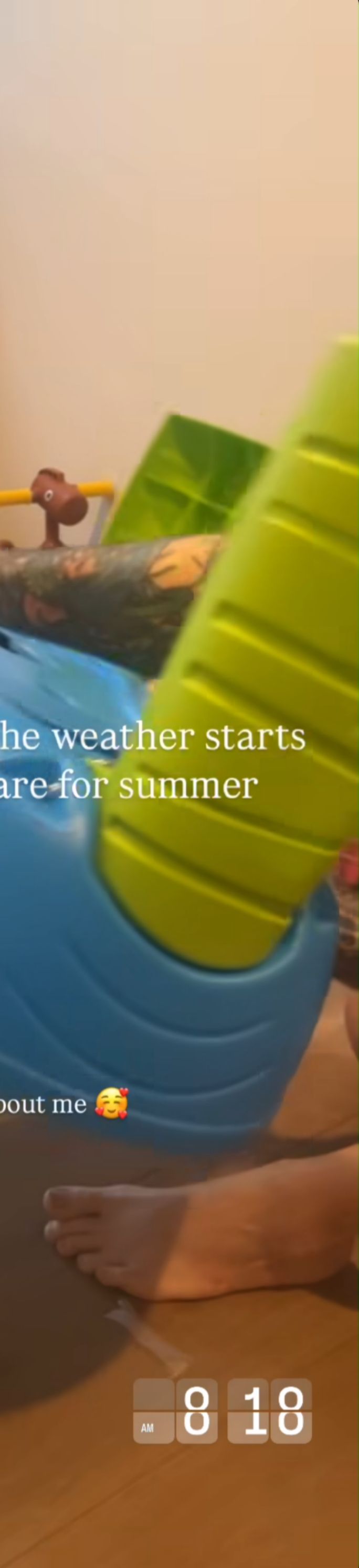 Matt Polinsky's feet