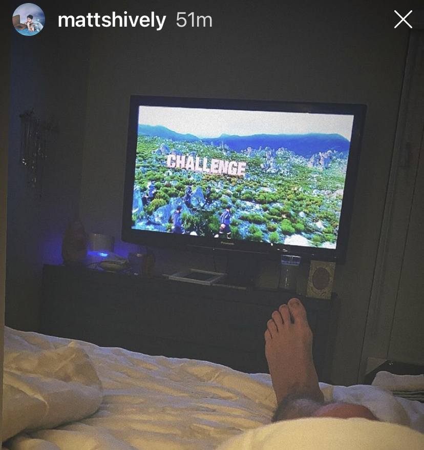 Matt Shively's feet